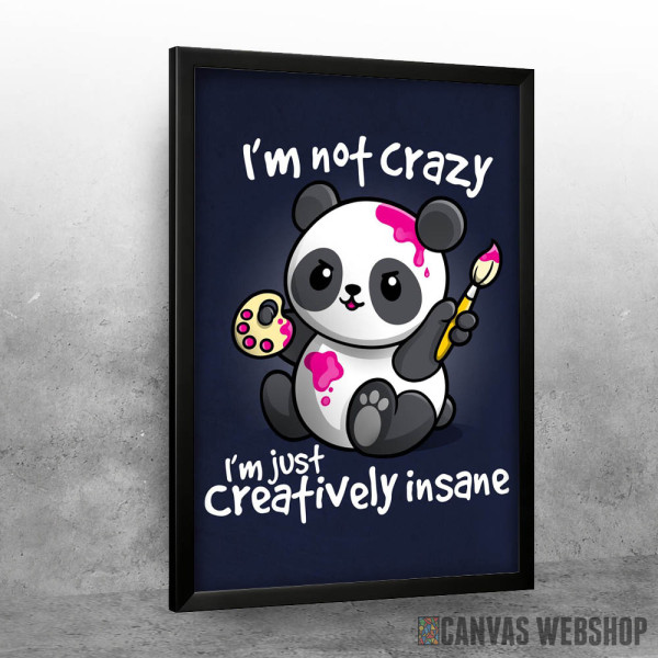 Creative insane Panda