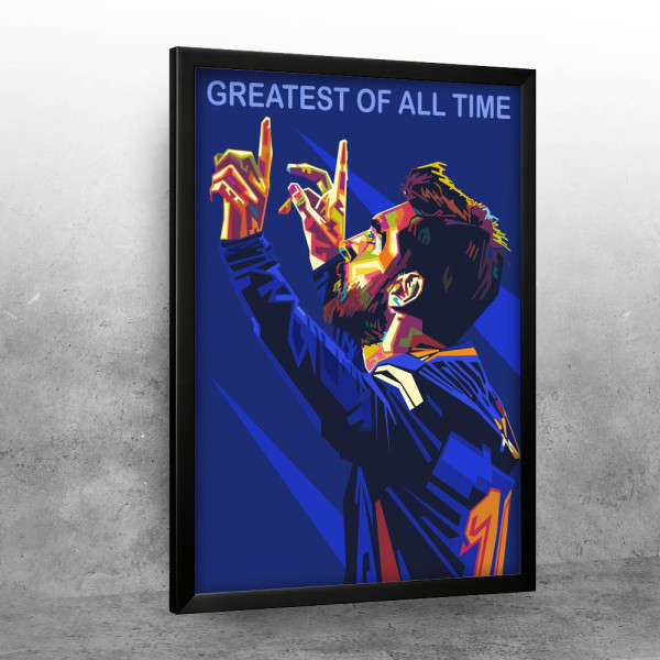 Lionel Messi Pop Art IV