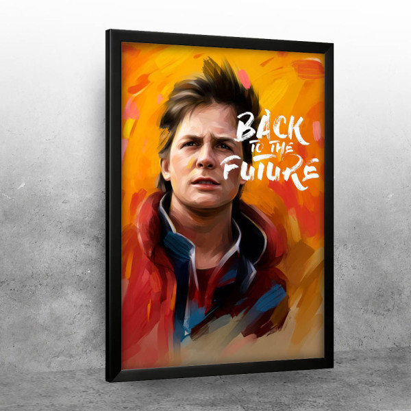 Marty McFly abstract