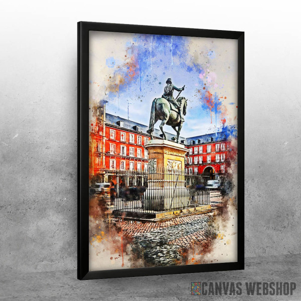 Madrid in Watercolor