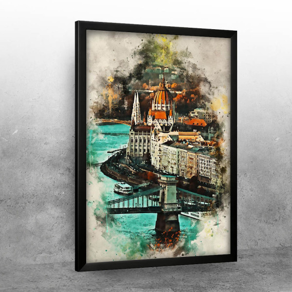 Budapest in Watercolor