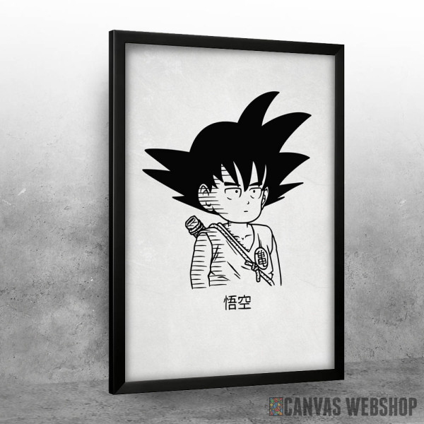 Goku black and white