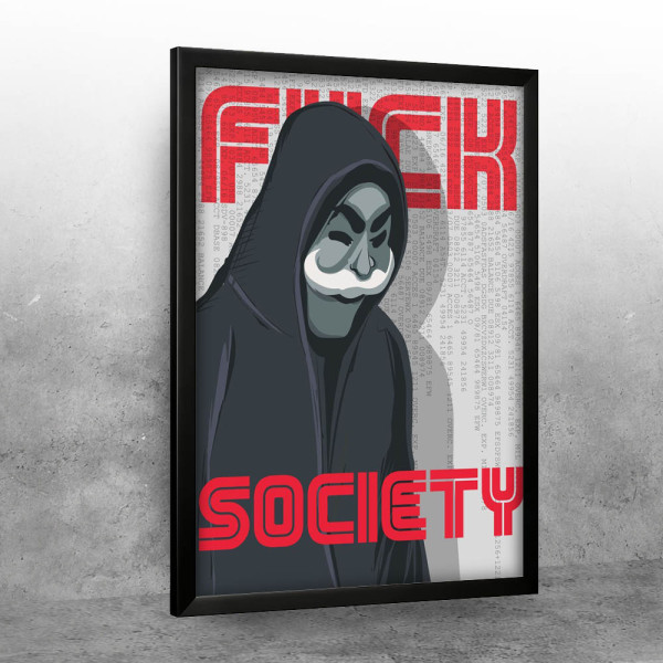 FSociety Mr Robot art