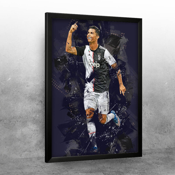 Cristiano Ronaldo 2 abstract