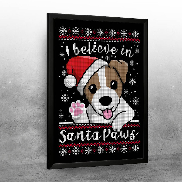 I believe in santa paws