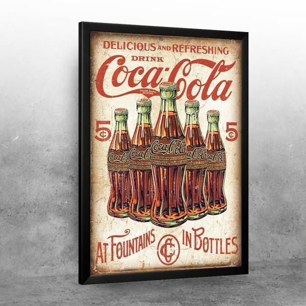 Coca Cola Vintage Sign 20