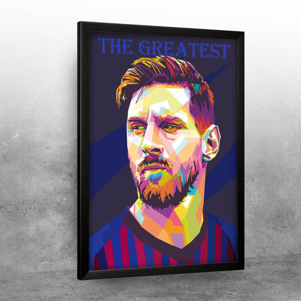 Lionel Messi Pop Art I