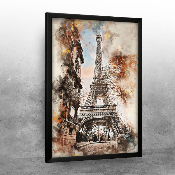 Paris in Watercolor