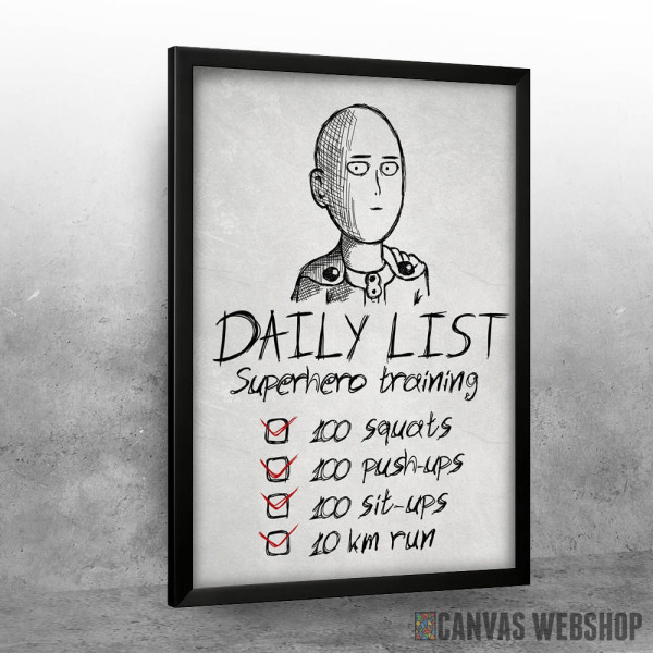 Daily list superhero