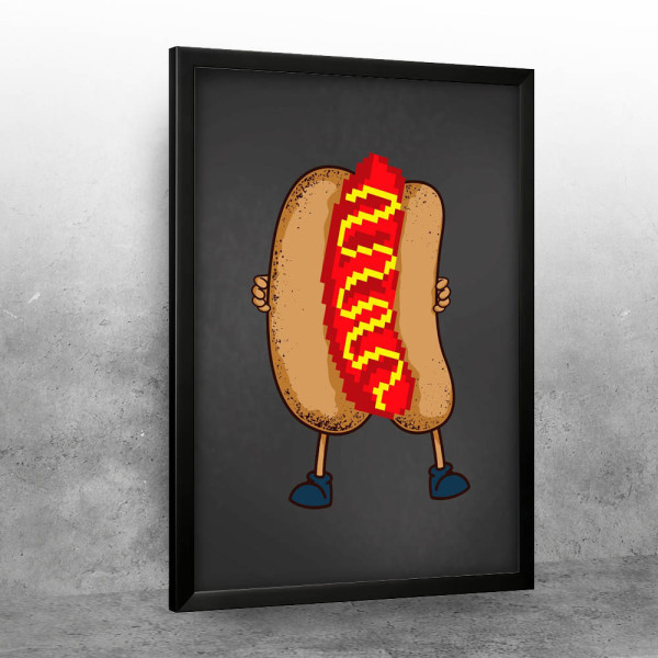 Pixel Hot Dog