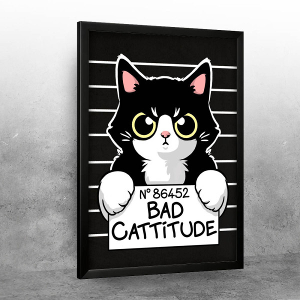 Bad cattitude cat prisoner