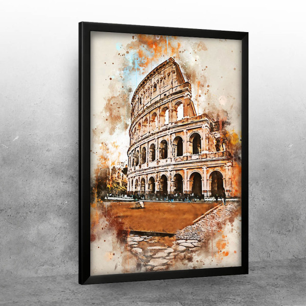 Rome in Watercolor