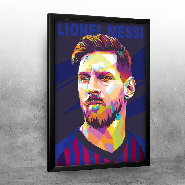 Lionel Messi Pop Art II