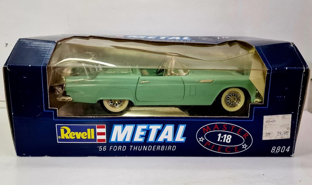 FORD THUNDERBIRD 1956 -REVELL -1:18-NEKORISCEN U KUTIJI!