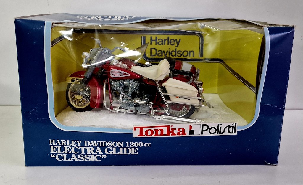 HARLEY DAVIDSON 1200CC CLASSIC POLISTIL TONKA -NEKORISCEN U KUTIJI!