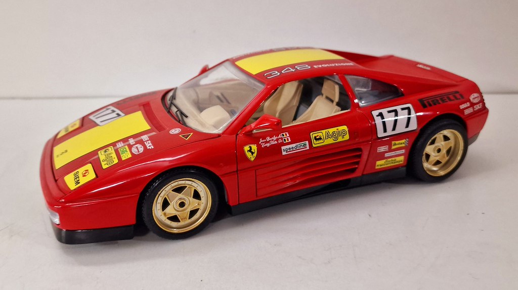 FERRARI 348TB 1989 – BURAGO – 1:18 – ODLICAN!