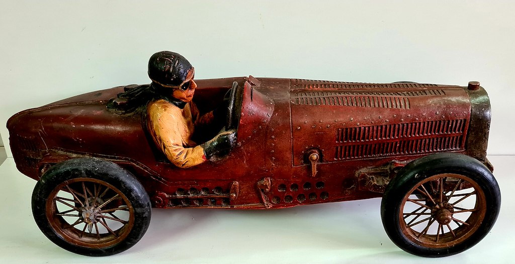 BUGATTI GRAND PRIX 1934 – ORIGINALNA FIGURA 70 CM