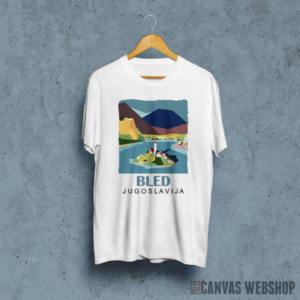 Bled lake Yugoslavia