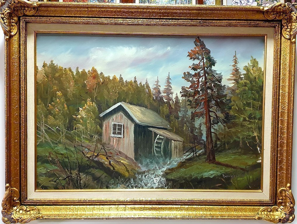 PRELEPA STARA SLIKA 38 – ULJE NA PLATNU – 80X61CM