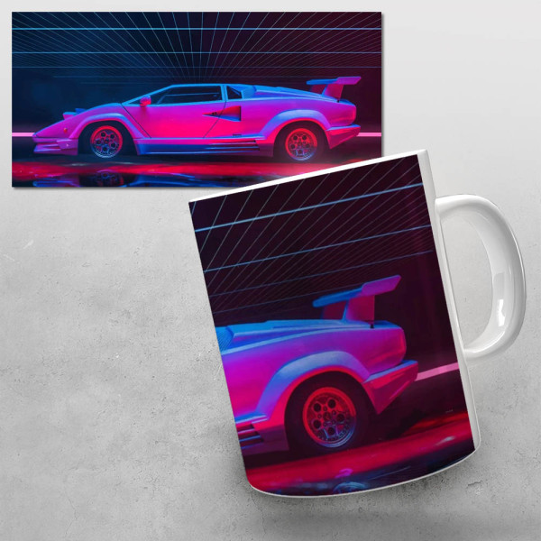 Šolja Lambo retro