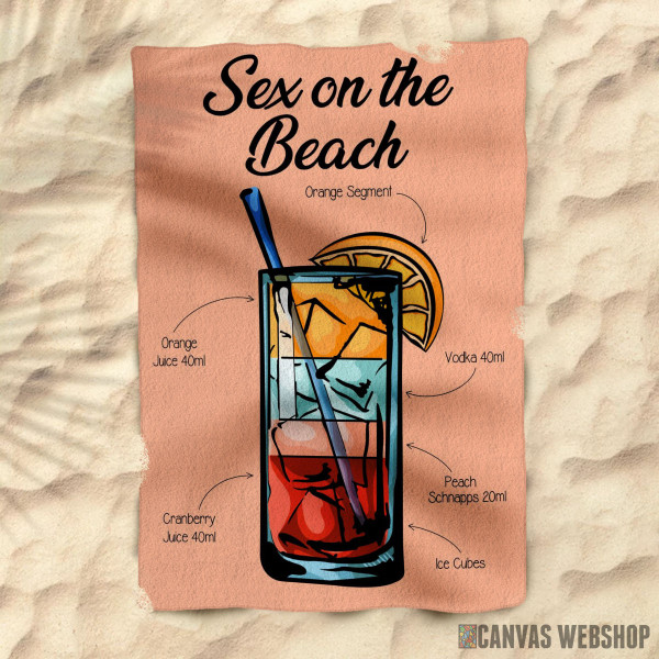 Peškir Sex on the beach koktel