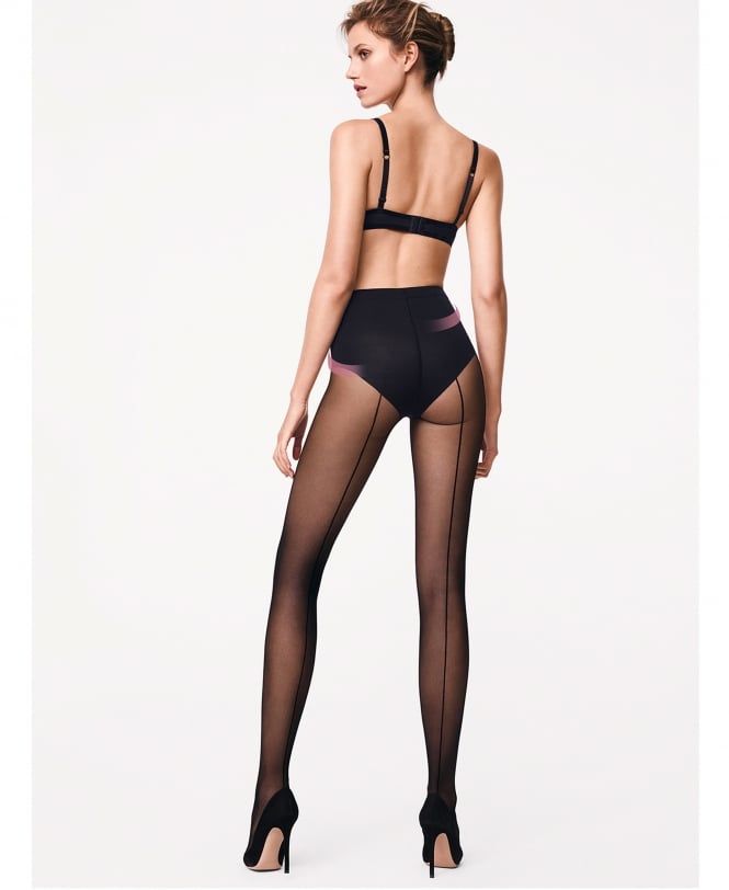 INDIVIDUAL 10 CONTROL TOP BACK SEAM TIGHTS