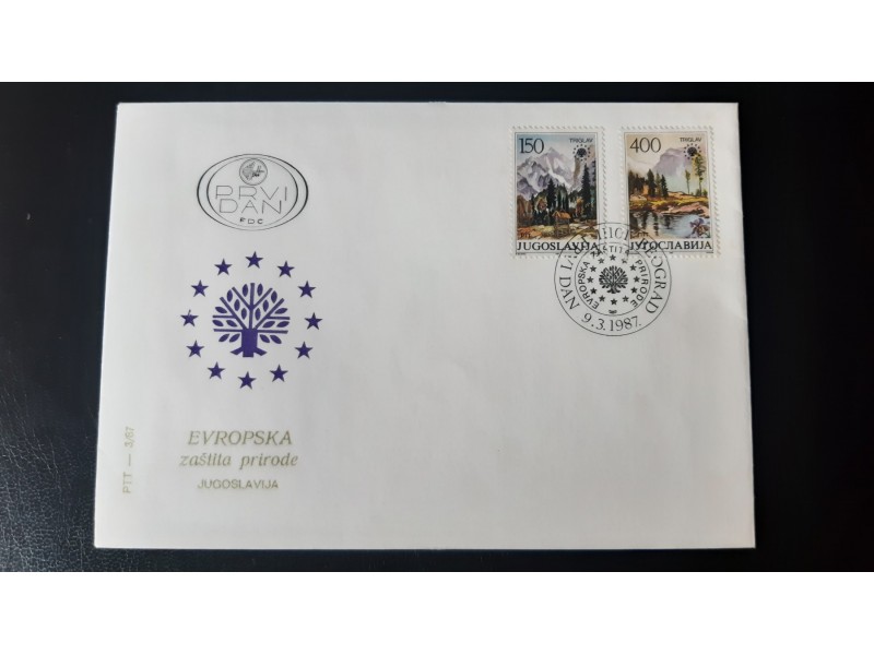 JUGOSLAVIJA 1987 FDC