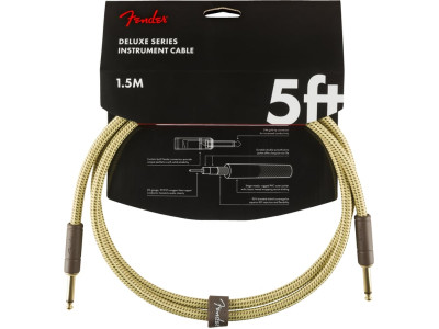 Fender Deluxe 5 Instrument Cable Tweed