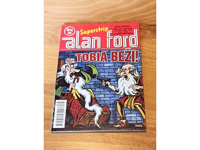 Alan Ford 35 - Tobia beži