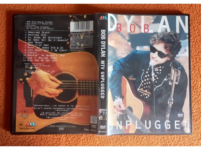 BOB DYLAN - MTV Unplugged (video DVD) Made in EU