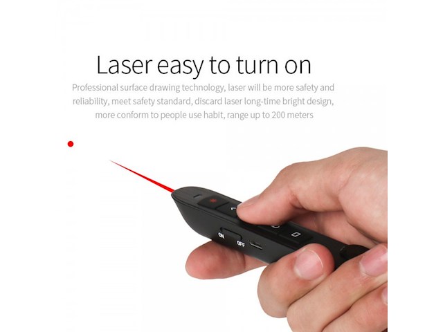 Daljinski za prezentacije (laser, clicker i miš)