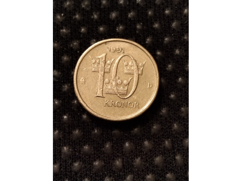 10 krune 1991 švedska