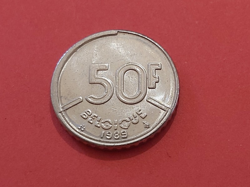 Belgija - 50 francs 1989 god