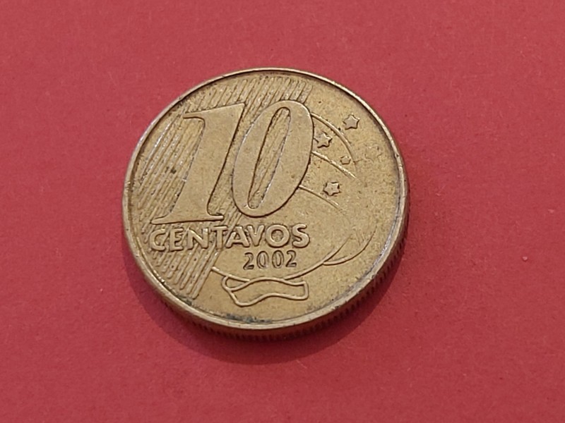 Brazil - 10 centavos 2002 god