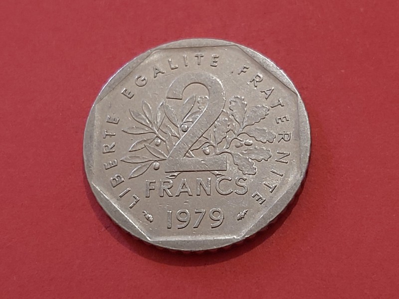 Francuska - 2 francs 1979 god