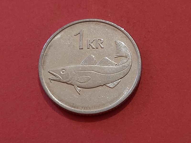 Island - 1 krona 2003 god