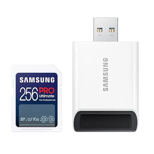 Samsung 256GB PRO Ultimate sa čitačem Full Size SDXC memorijska kartica | MB-SY256SB