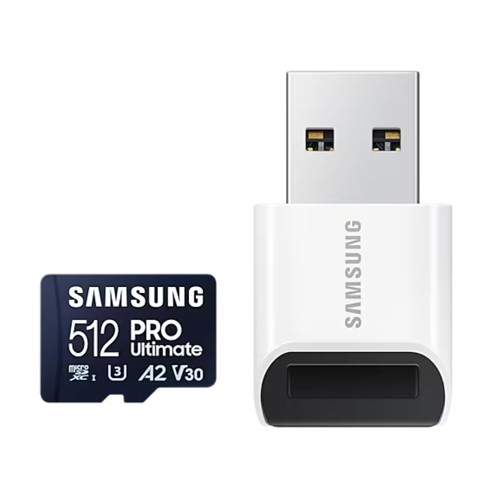 Samsung 512GB PRO Ultimate + čitač kartica, microSDXC memorijska kartica | MB-MY512SB