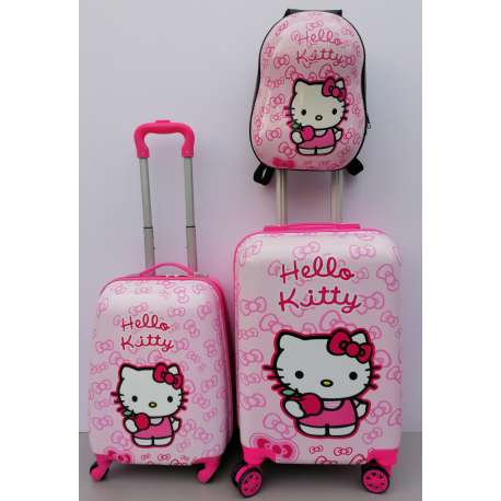 Deciji Koferi set 3u1 MOD 7 HELLO KITTY