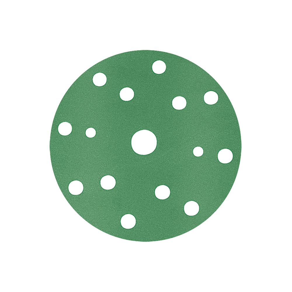 3070 Abrasil Green Disk Za Fino Brušenje 15 Rupa 150mm