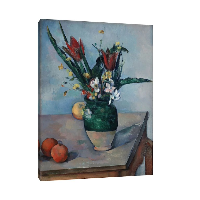 The Vase of Tulips, Paul Cézanne