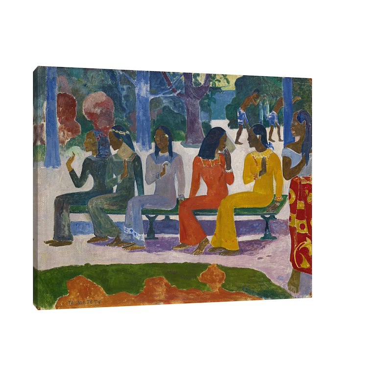 The Market, Paul Gauguin