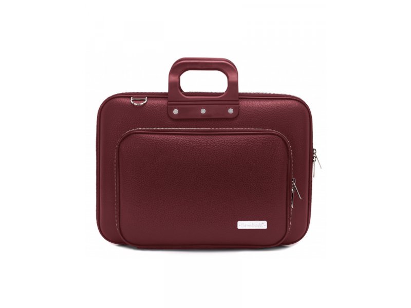 BOMBATA TORBA CLASSIC PLUS 15,6” BORGOGNA RED/CRVENA (E00823 30)