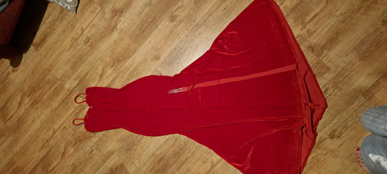 Crvena sirena haljina