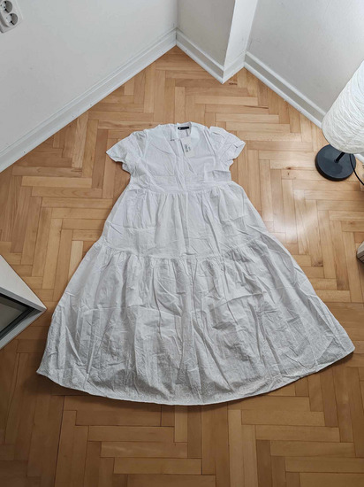 Nova bela pamucna haljina