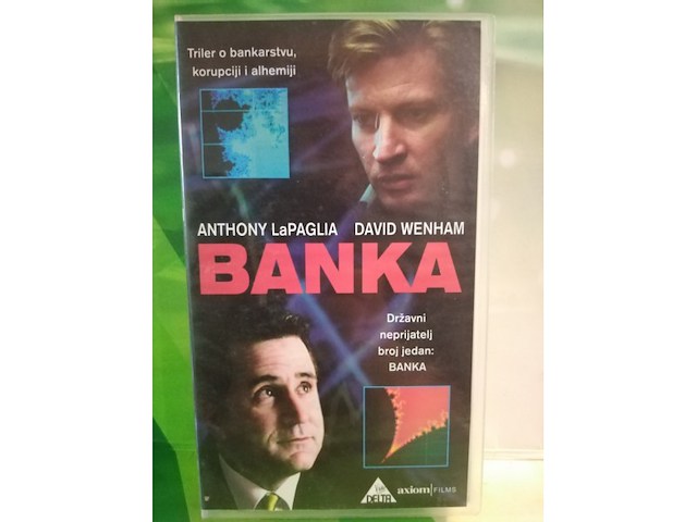 Banka - Anthony La Paglia / VHS /