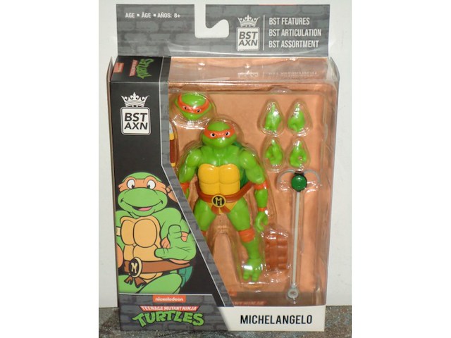 Teenage Mutant Ninja Turtles BST AXN - Michelangelo