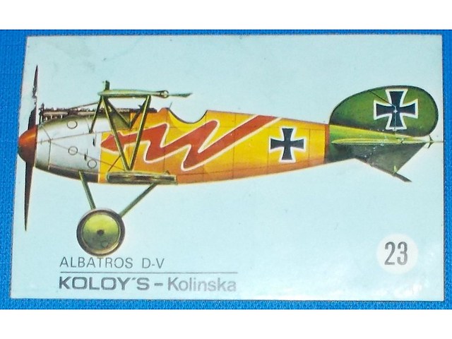 AVIONI  Koloy`s   br. 23   Kolinska