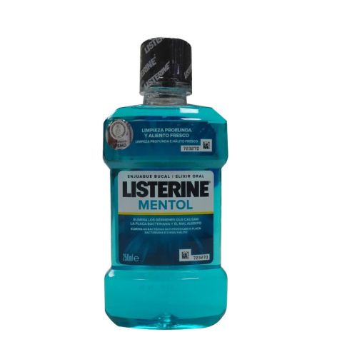 LISTERINE MENTOL - TEČNOST ZA ISPIRANJE USTA 250ML