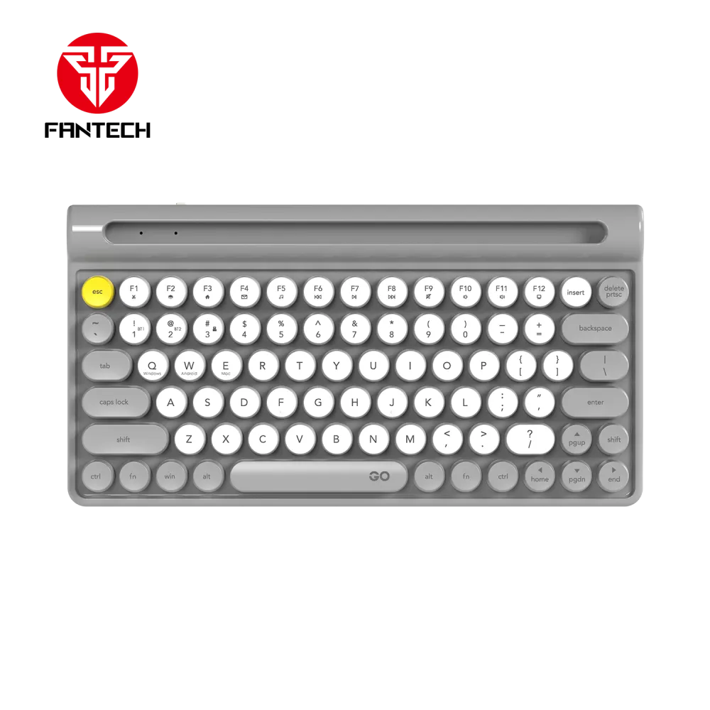 Combo mis tastatura wireless Fantech WK-897 GO Mochi80 sivi